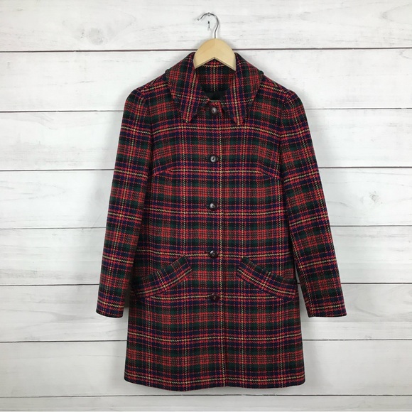 Pendleton | Jackets & Coats | Vintage Young Pendleton Plaid Wool Coat ...
